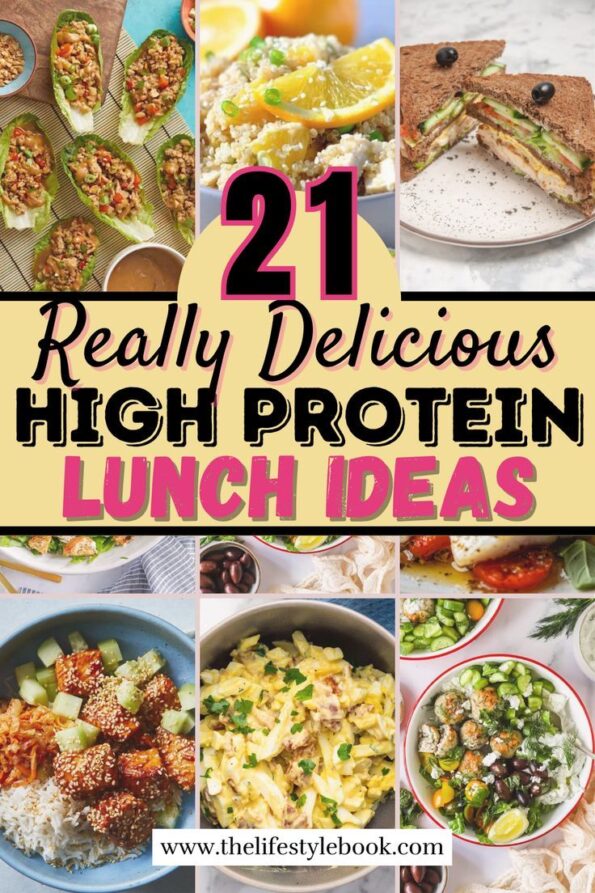 21 Easy & Healthy High-Protein Lunch Ideas To Keep You Full Throughout ...